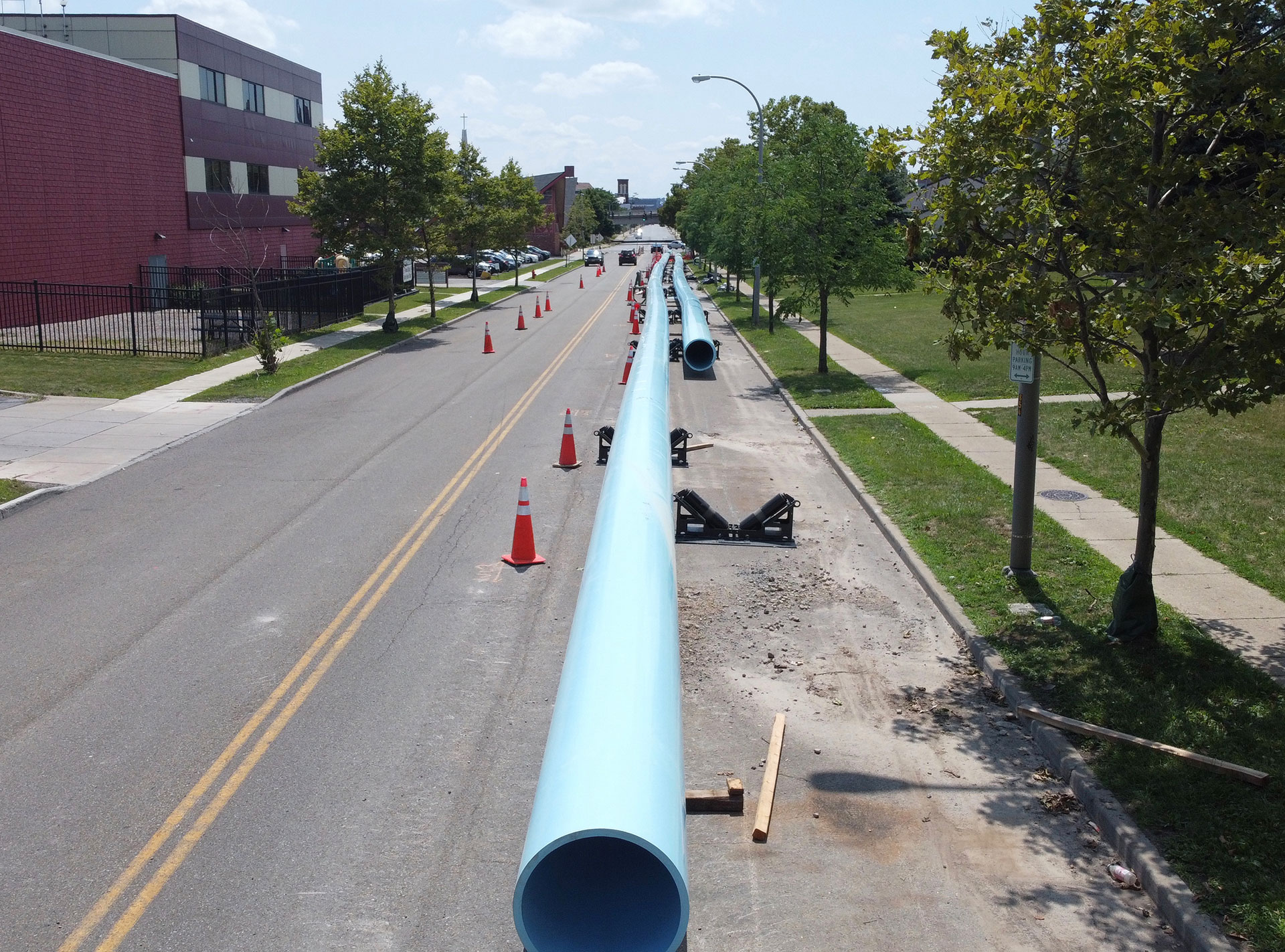 City of Buffalo Michigan Ave. Watermain Rehabilitation | Kandey Company Inc